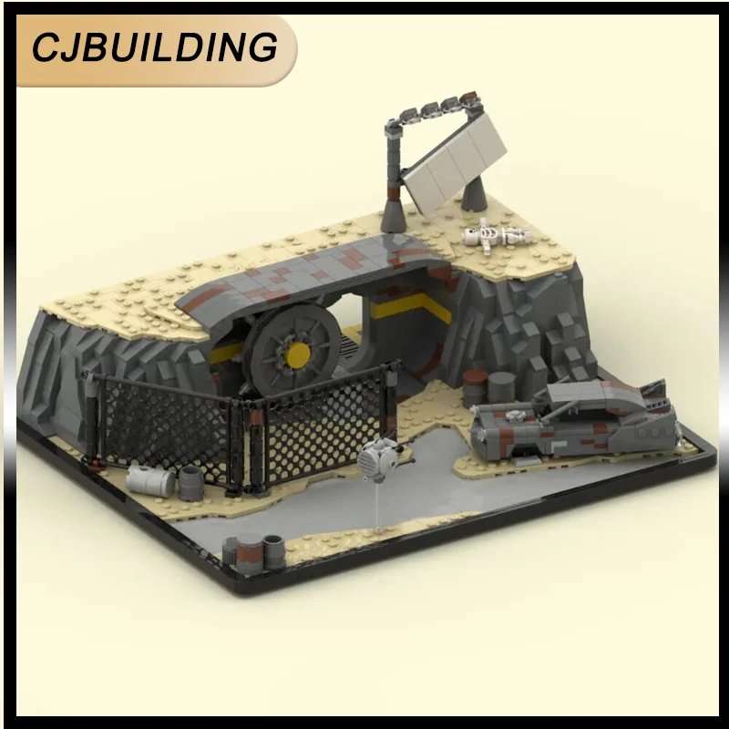 1630pcs-UCS-MOC-Fallout-Nuclear-Shelter-Building-Blocks-Architectural ...