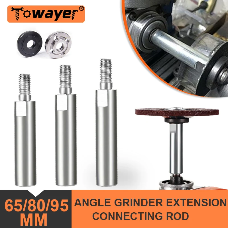 M10 Angle Grinder Polisher Bit Extension Shaft 65/80/95mm Connection ...