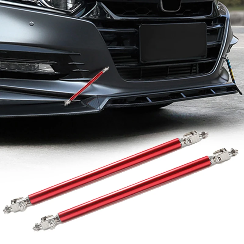 150mm 2psc Universal Car Splitter Rods Racing Adjustable Front Rear ...