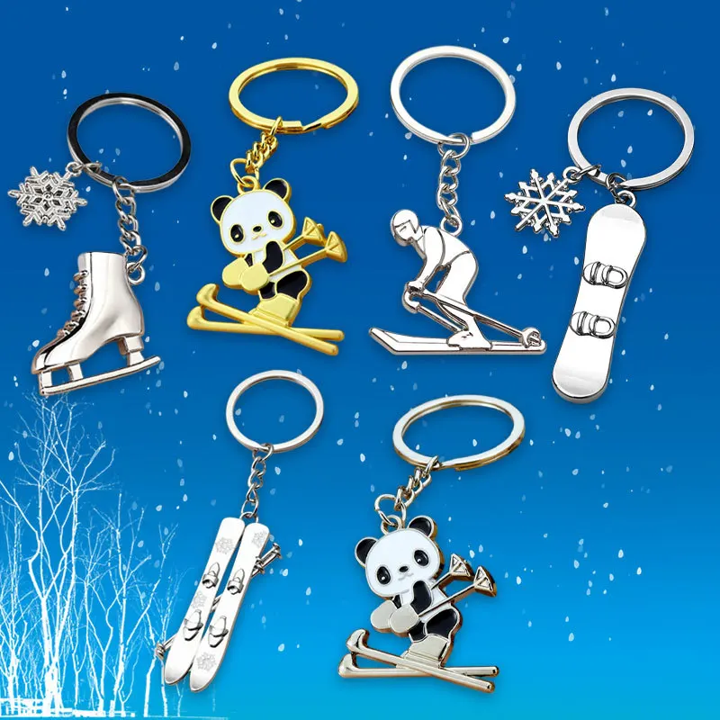 keychain-snowboard-Pendant-Ski-Games-Sled-Board-New-Fashion-KeyChains ...