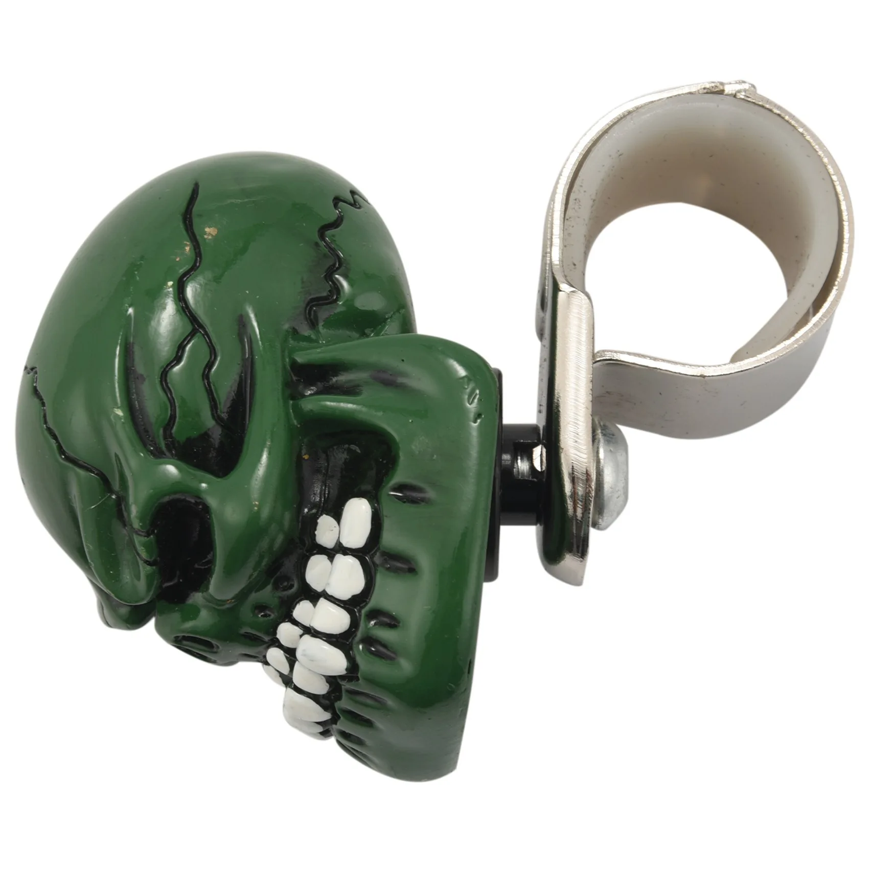 1Pc Skull Head Car Steering Wheel Spinner Suicide Knob Handle Booster ...