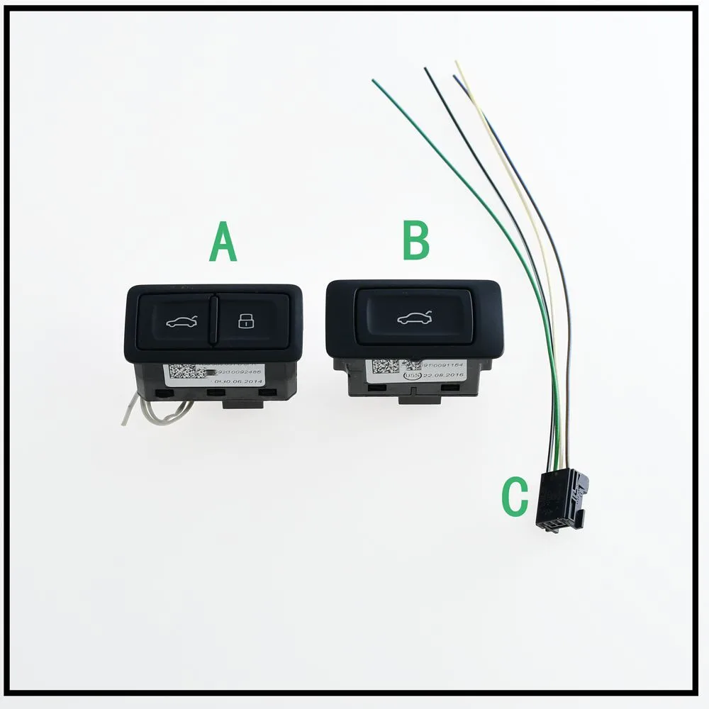 4G0959831A-4G0959831B-Electric-Power-Trunk-Lock-Control-Switch-Button ...