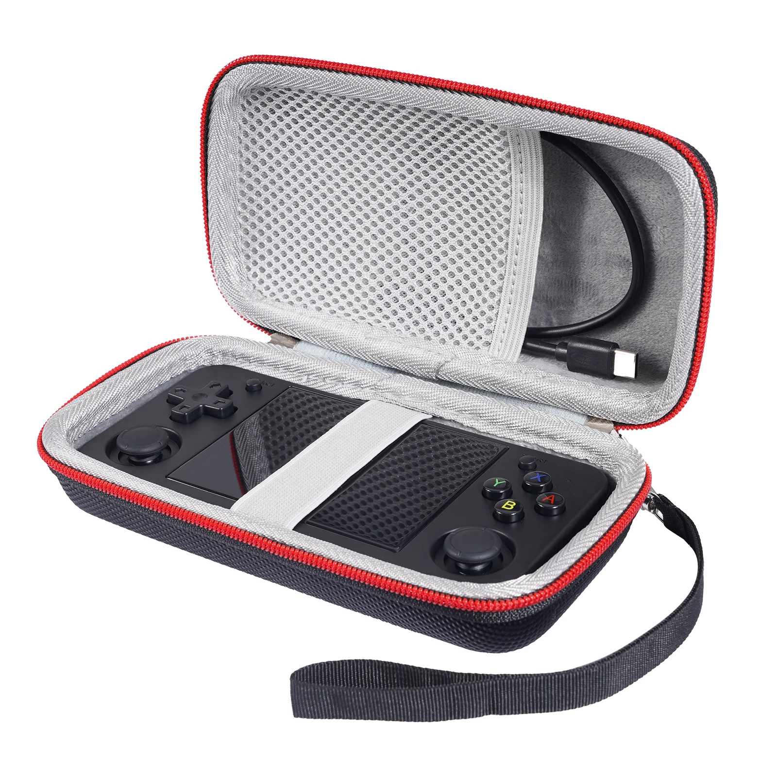 For Anbernic RG35XX H/RG353M Handheld Game Console Hard Carrying Case ...