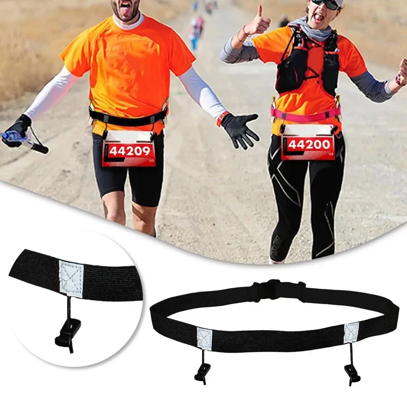 Outdoor-Running-Race-Number-Belt-Waist-Pack-Bib-Holder-For-Triathlon ...