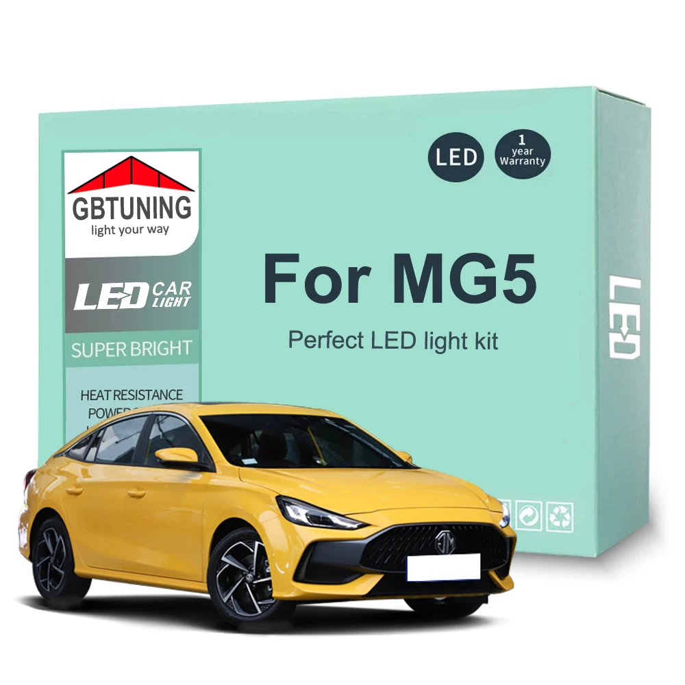 9Pcs-Canbus-Vehicle-LED-Interior-Light-Bulb-Kit-For-MG-5-MG5-2021-2022 ...
