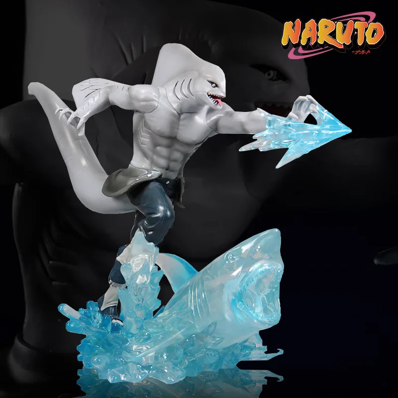 26cm-Anime-Naruto-Action-Figure-Hoshigaki-Kisame-Ut-With-Shark-Pvc-Gk ...