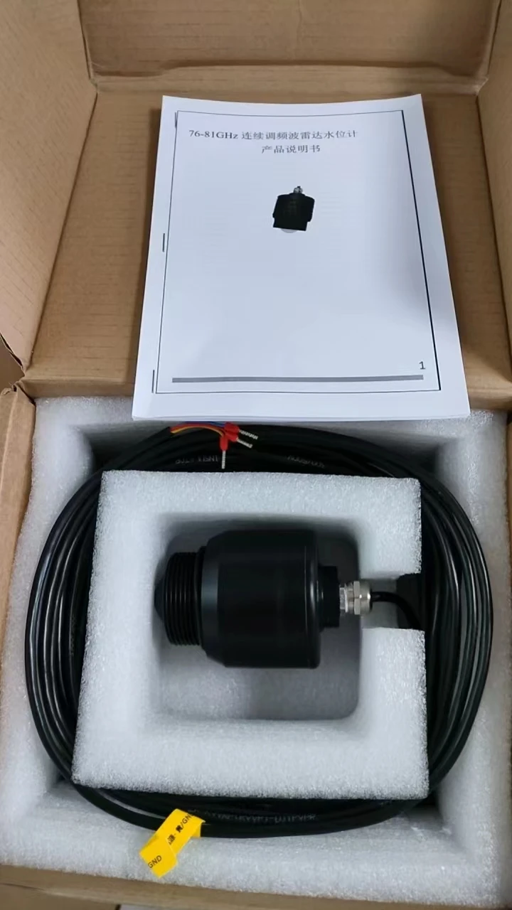 80GHz 2 wires 4-20mA water level radar sensor smart Contact free for ...