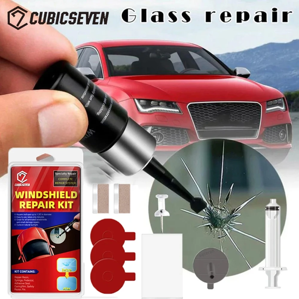 Cubicseven-DIY-Windshield-Repair-Kit-Window-Repair-Resin-Set-Windscreen ...