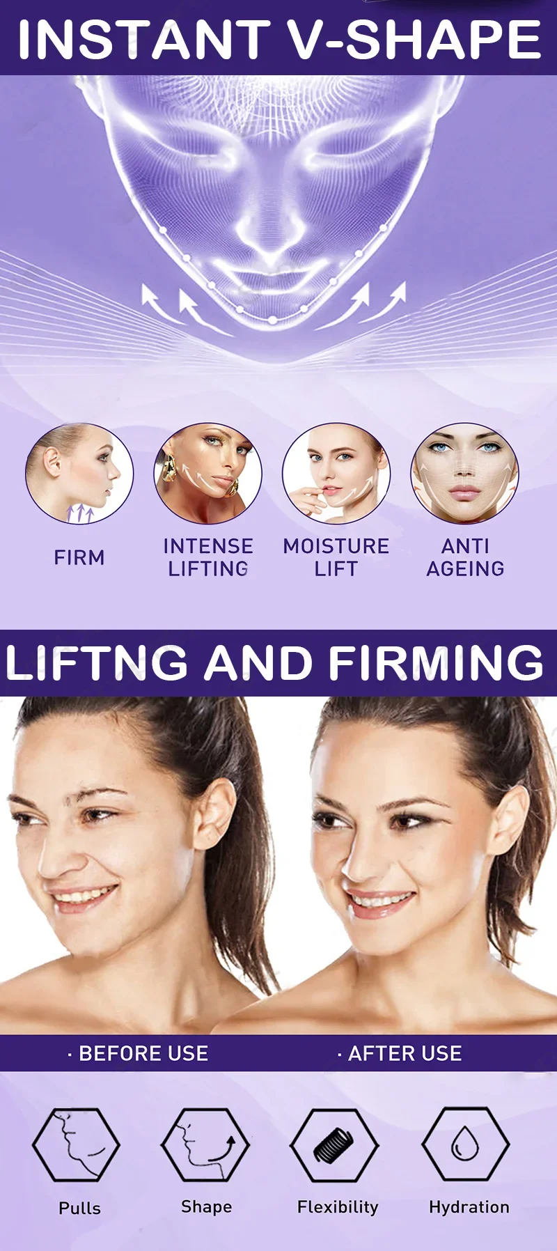 V-Shape Firming Face-lift Slimming – Porpop