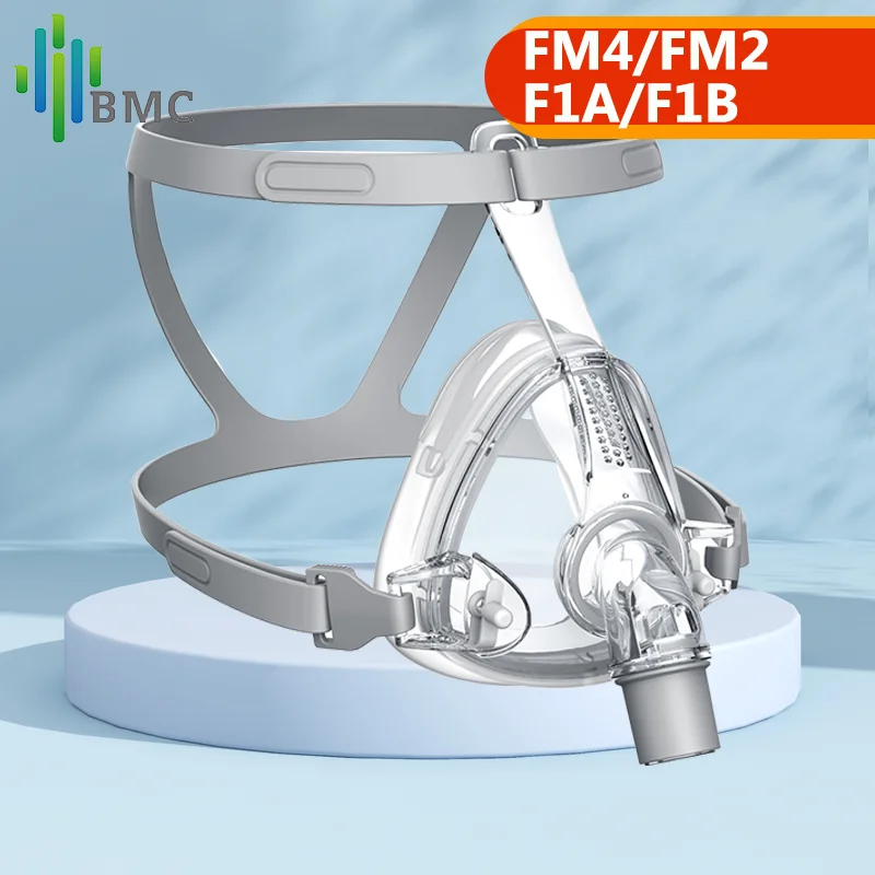 BMC FM2/F1A/F1B/F4 Full Face Mask สำหรับ Snoring ใช้กับทางการแพทย์ CPAP ...