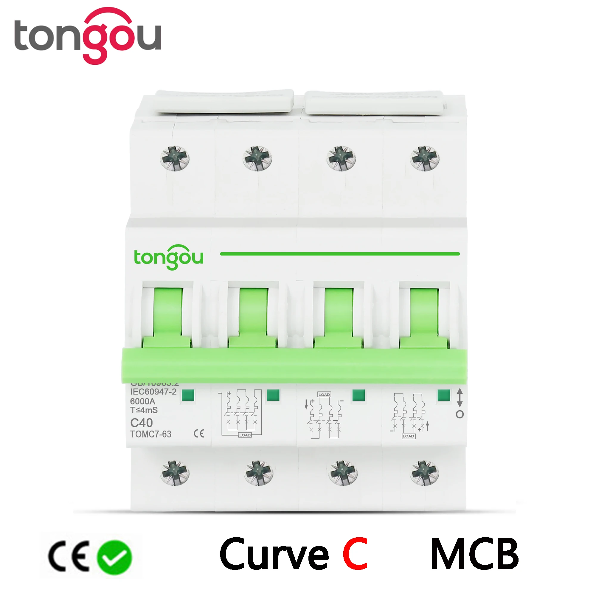 MCB-3P-4P-6A-10A-16A-20A-25A-32A-40A-50A-63A-Miniature-Circuit-Breaker ...
