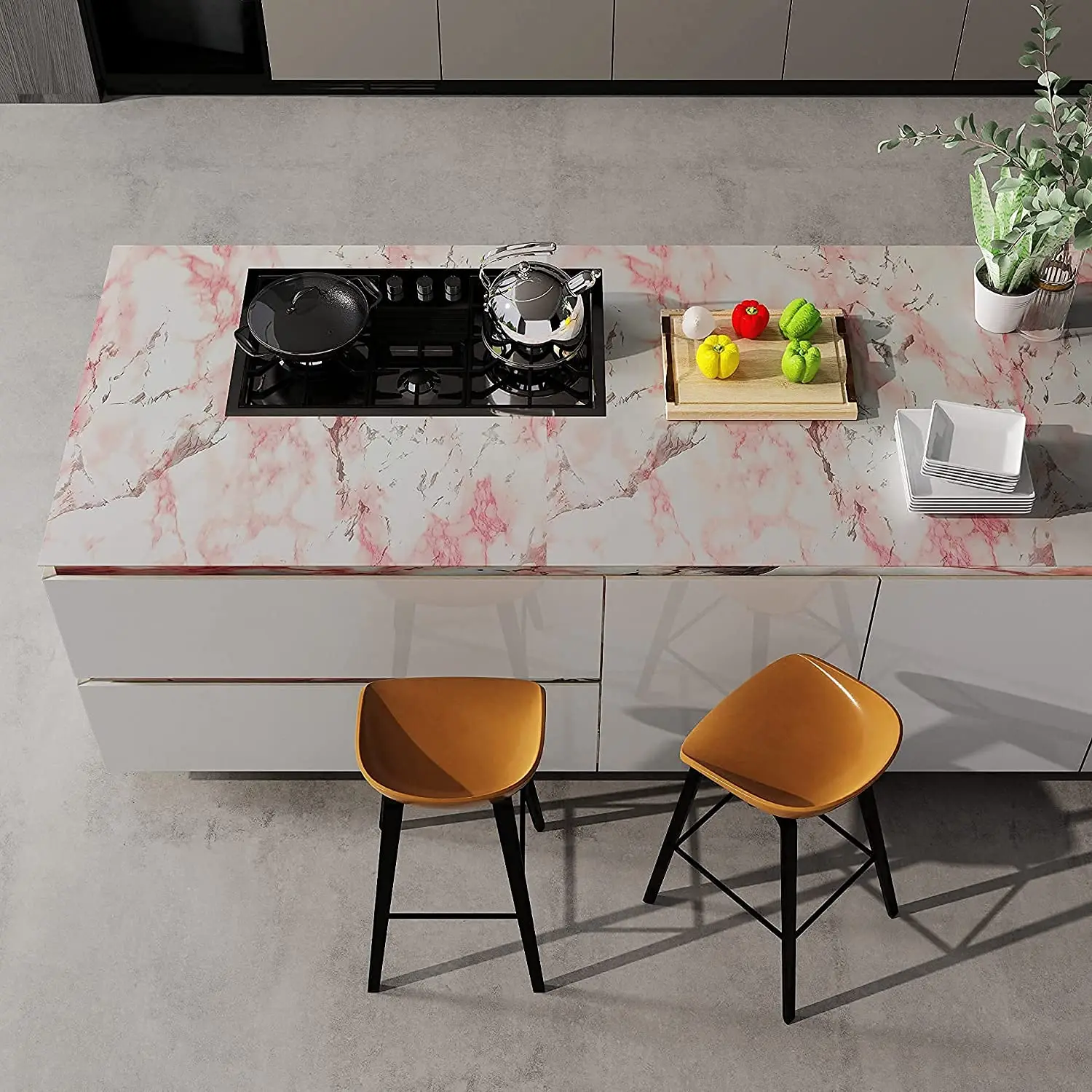 Pink Marble Countertops