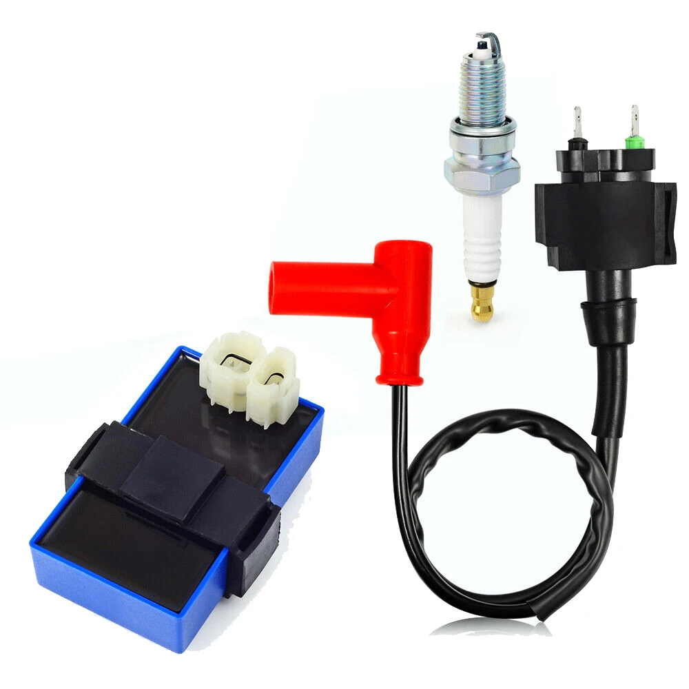 Motorcycle-Ignition-Coil-CDI-Spark-Plug-Kit-for-Honda-TRX400FW-Foreman ...
