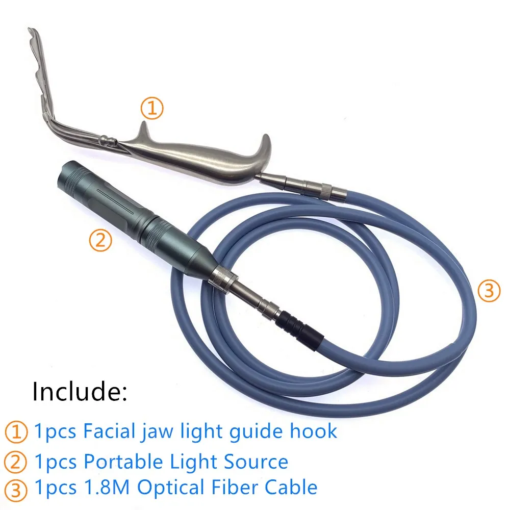 Facial Jaw Hook Facial Retractor Light Guide Hook Facial Plastic Hook ...