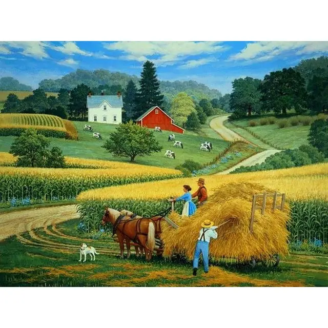 Landscapes painting by numbers kits – Hobby Paint