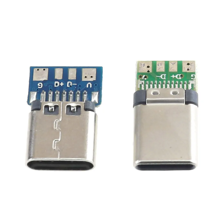 Connecteur Usb 3.1 Type-c 24 Broches Mâle/femelle, Adaptateur De Prise ...