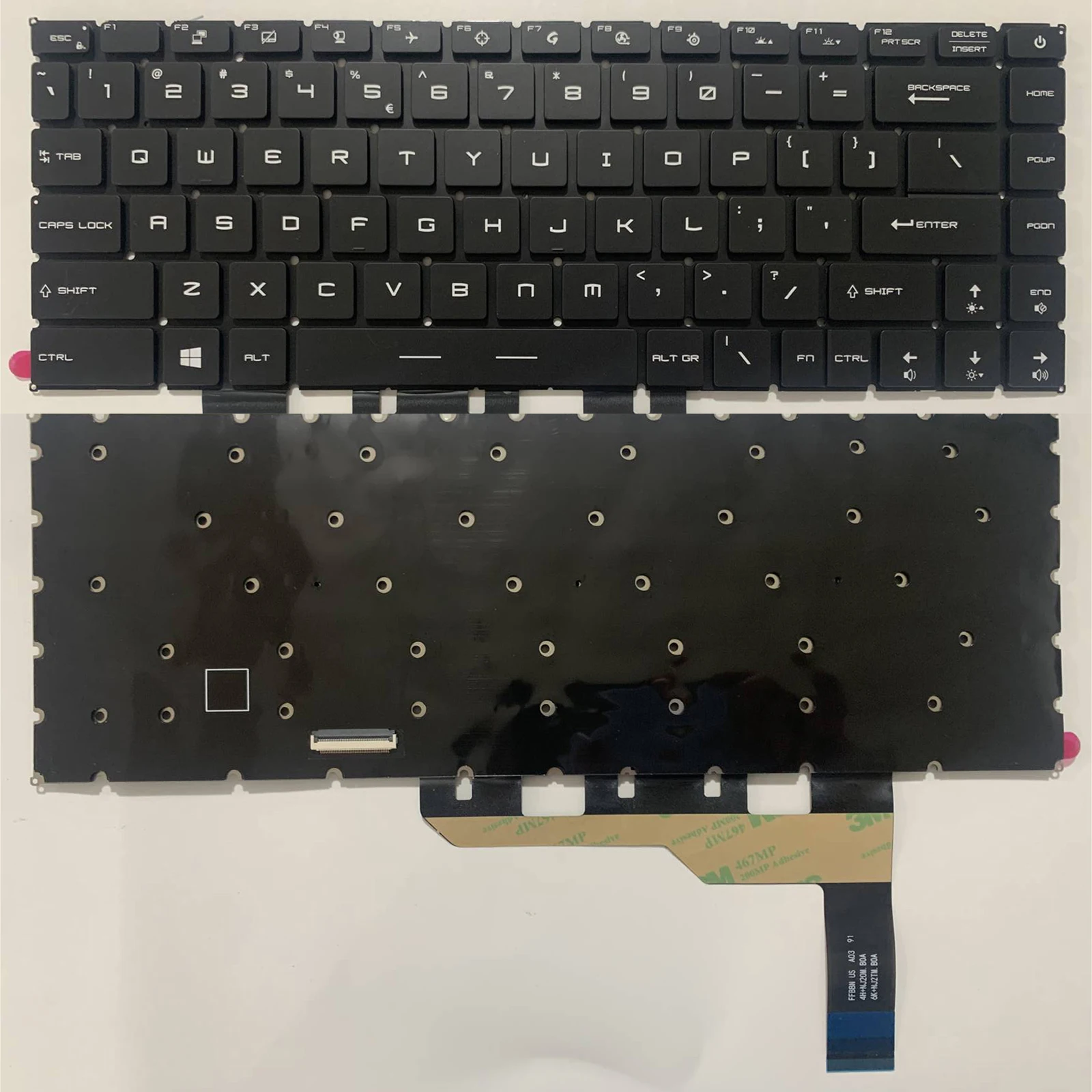 US layout for MSI 14DL Prestige 14 P14 MS-14D3 MS-14D2 MS-14D1 MS-14DK ...