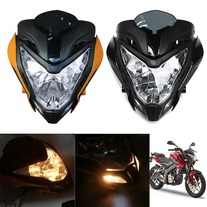 Motocicleta-led-head-light-l-mpada-apto-para-bajaj-pulsar-150-200-pulsar150-pulsar200-farol ...