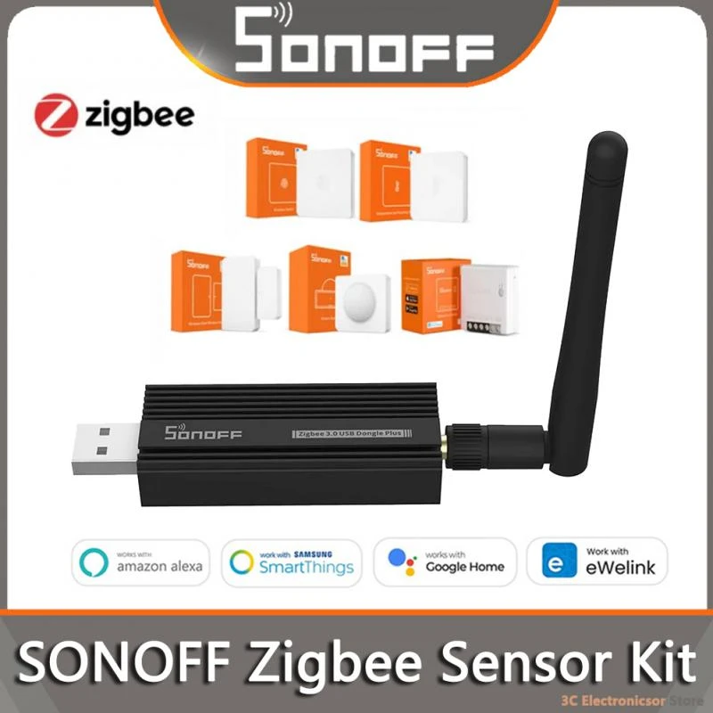 SONOFF ZB Dongle E Plus ZBMINI/Wireless Switch/Temperature Humidity ...