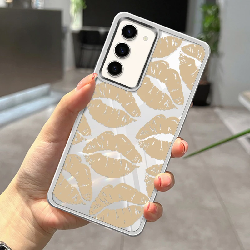 Lip-Printed-Clear-Case-For-Samsung-Galaxy-S24-S23-S22-Ultra-Plus-A54 ...