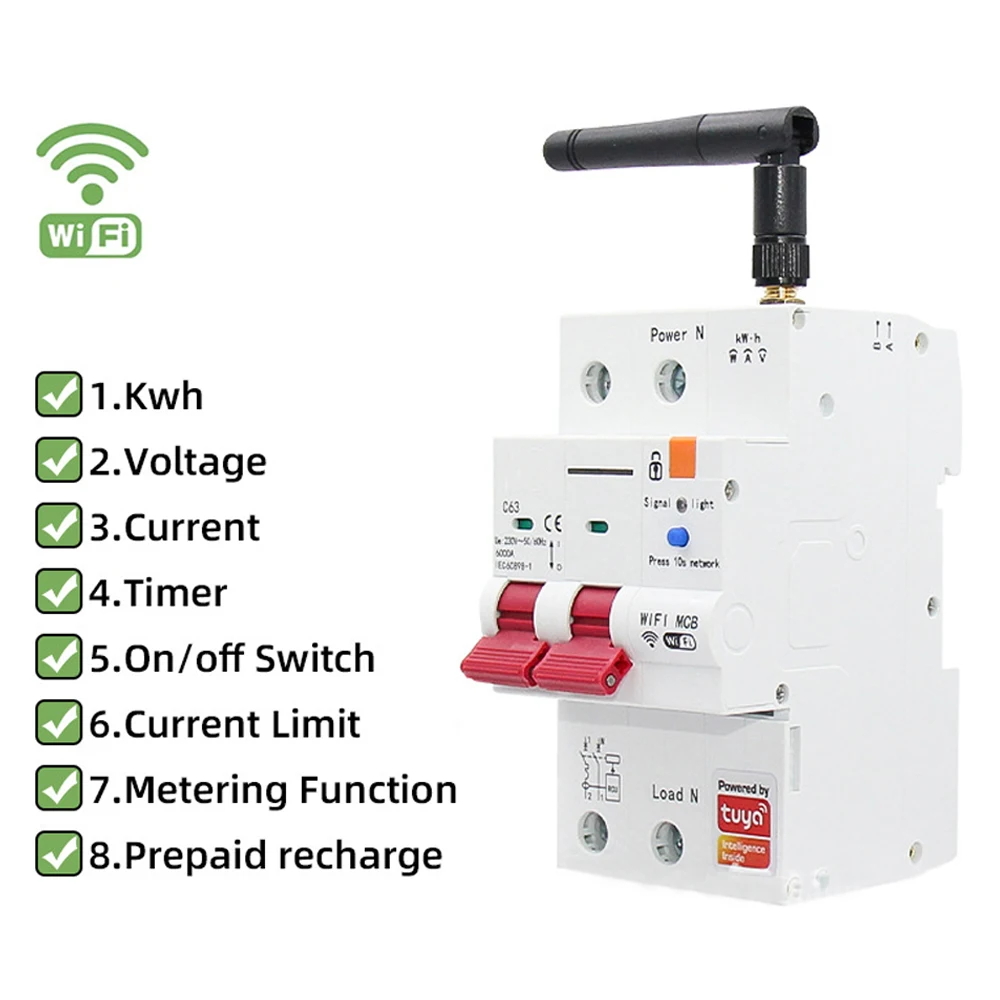 Tuya-Smart-WiFi-RS485-Metering-Leakage-Circuit-Breaker-AC230V-400V ...