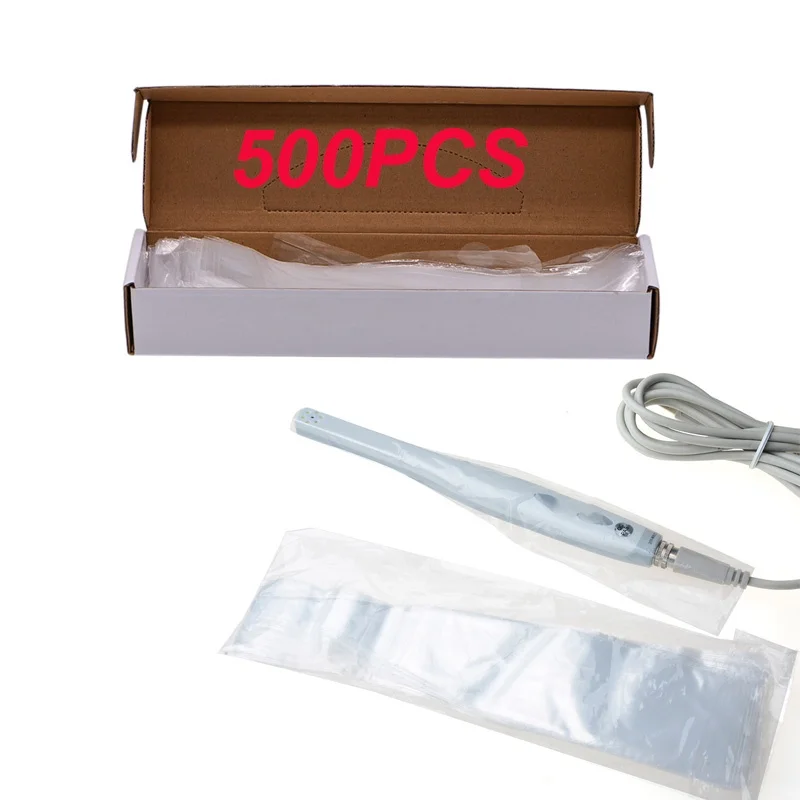 500-Pcs-Disposable-Sheath-Sleeve-Cover-Dental-Oral-Intraoral-Camera-For ...