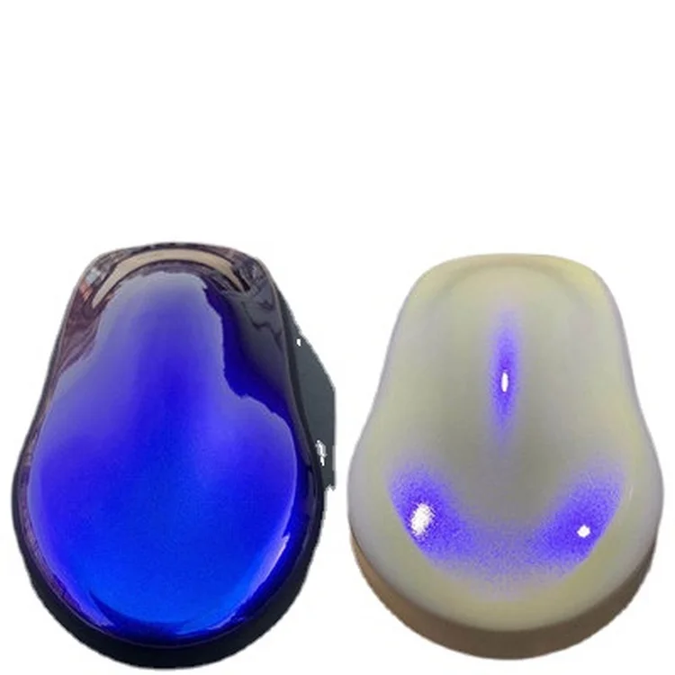 Irradesent Midnight Blue Auto Paint
