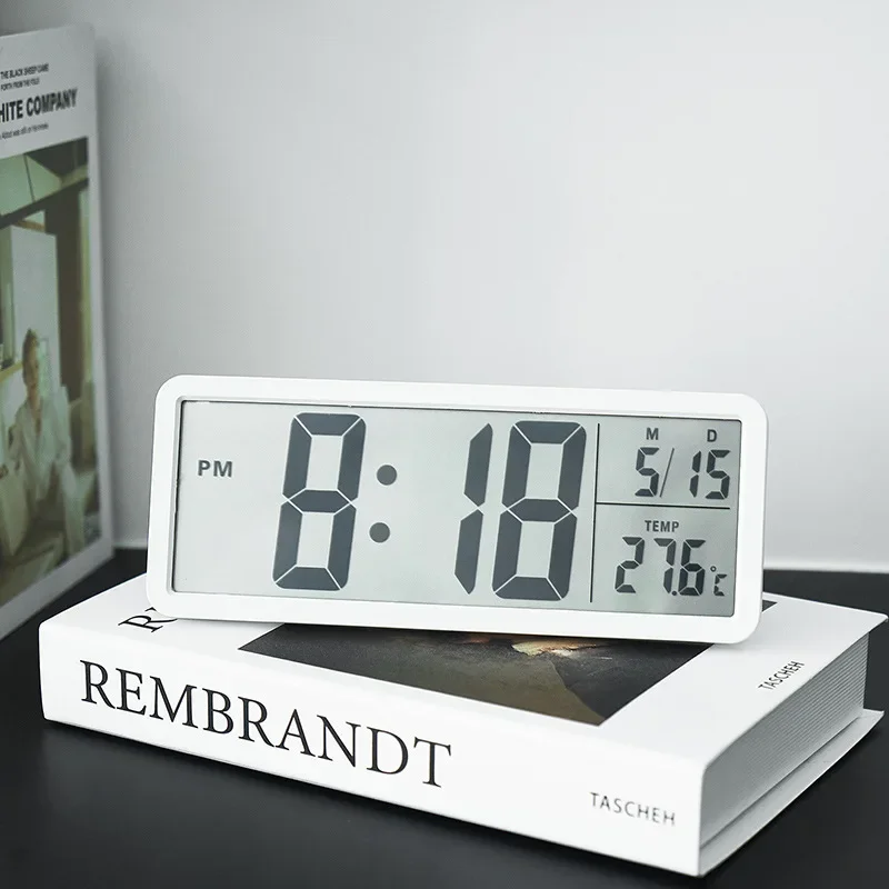 Large-Digital-Clock-Temp-Date-Week-Display-Wall-mounted-Multi ...
