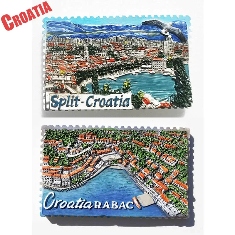 Croatia-Magnetic-Fridge-Magnets-City-Split-Rabac-PULA-Tourist-Souvenir ...