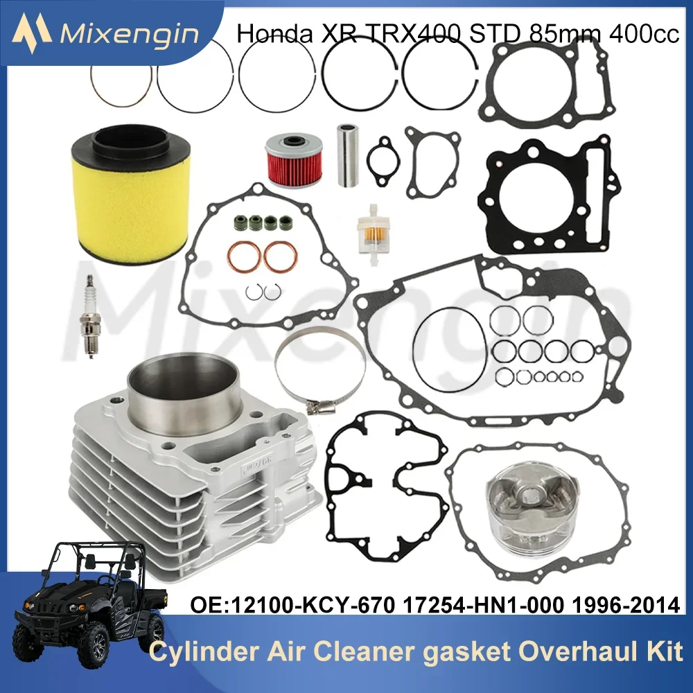 STD-85mm-400cc-For-Honda-TRX400X-XR400-12100-KCY-670-Moto-Engine-Parts ...
