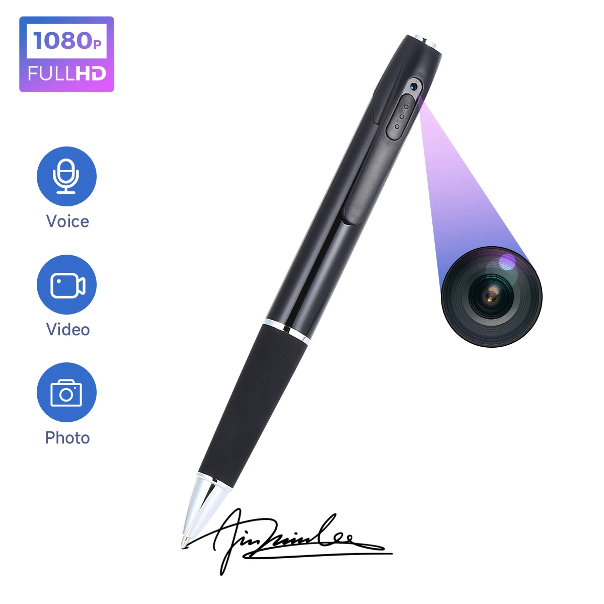 Mini Caméra Full Hd 1080p Portable Sans Fil, Micro Caméscope Numérique ...