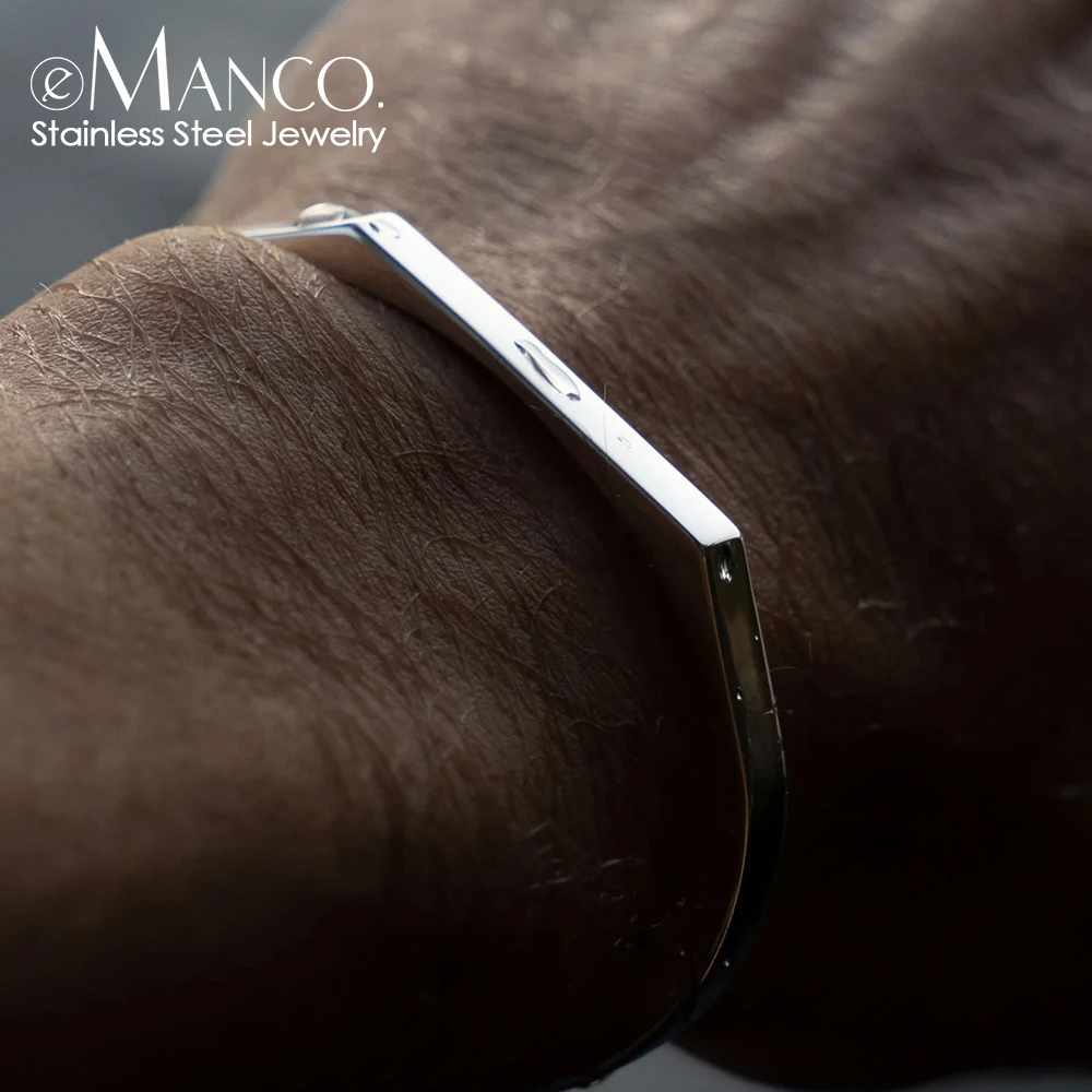 eManco-Latest-Design-Minimalist-Heptagon-Bracelet-Stainless-Steel ...