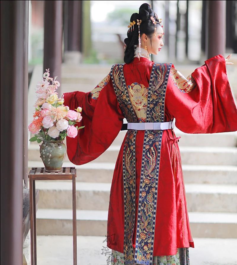 Hanfu Xia Pei Women Ming Dynasty Ancient Chinese Wedding Dress ...