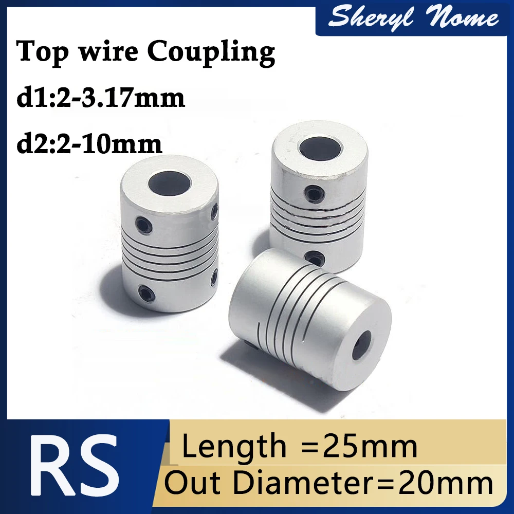 Winding-coupling-aluminum-alloy-top-wire-fixed-shaft-servo-small-motor ...