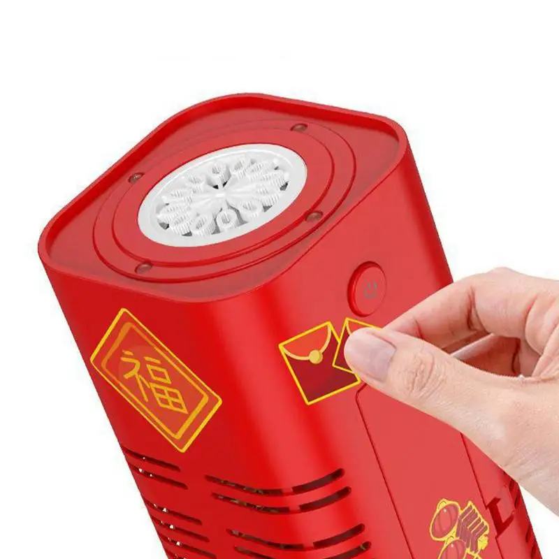 GFI™ New Year Electric Firework Bubble Blower Machine - Gifts for idea