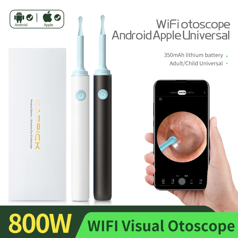 3-9mm-Wireless-Smart-Mini-Camera-WiFi-Visual-Ear-Wax-Cleaner-Spoon ...