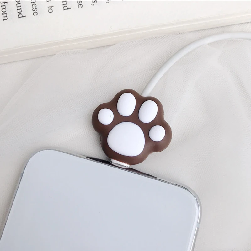 Mini-Cute-Usb-Cable-Charger-Wire-Organizer-Silicone-Cable-Saver-For ...