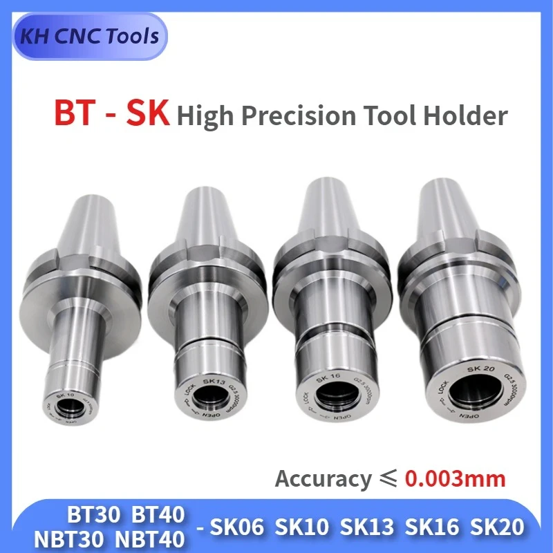 KH CNC BT30 BT40 NBT30 NBT40 SK10 SK16 SK20 Tool Holder NBT BT SK High ...