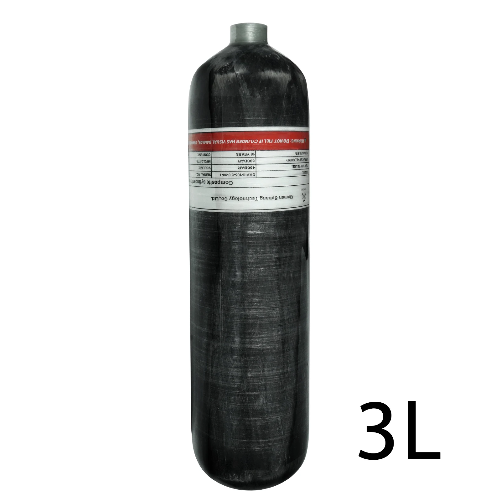 TUXING-4500PSI-300Bar-3L-Carbon-Fiber-Cylinder-High-Pressure-Diving ...
