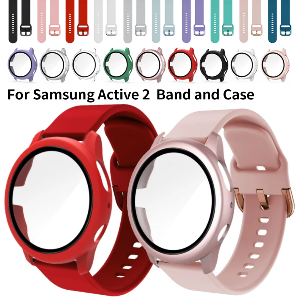 20mm-Strap-Case-for-Samsung-Galaxy-Watch-4-5-6-40mm-44mm-Band-For ...