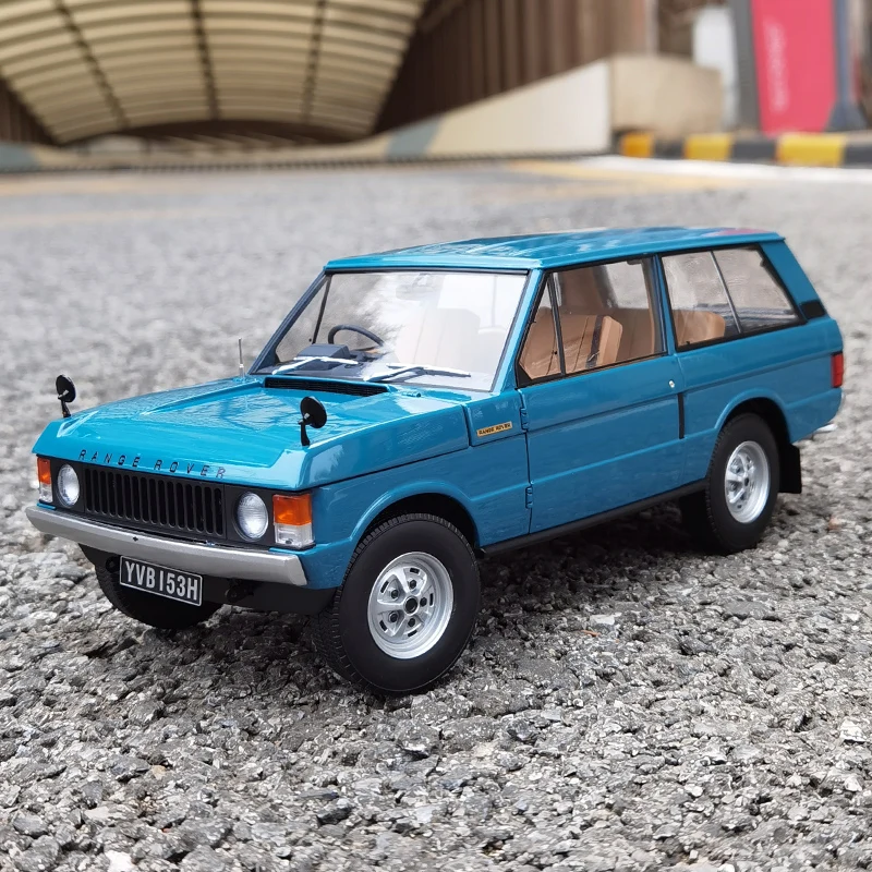 1:18 Scale Range Rover 1970 Suv Metal Diecast Model Car Boys Gifts Blue ...