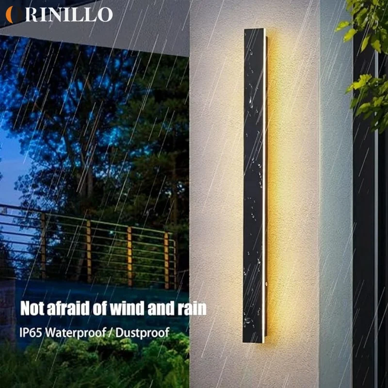 Waterproof-LED-long-wall-lamp-IP65-garden-villa-porch-courtyard ...