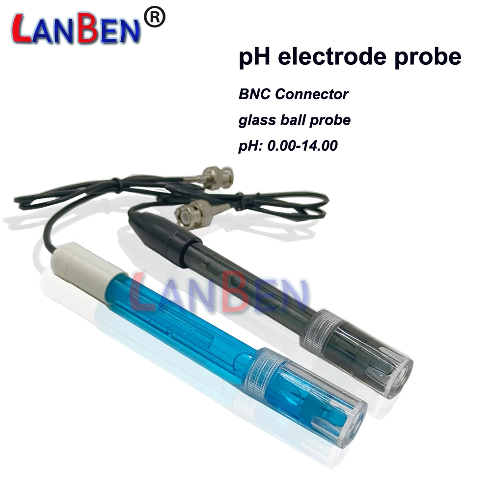 Ph Electrode Probe Replacement Aquarium Hydroponics Laboratory pH ...