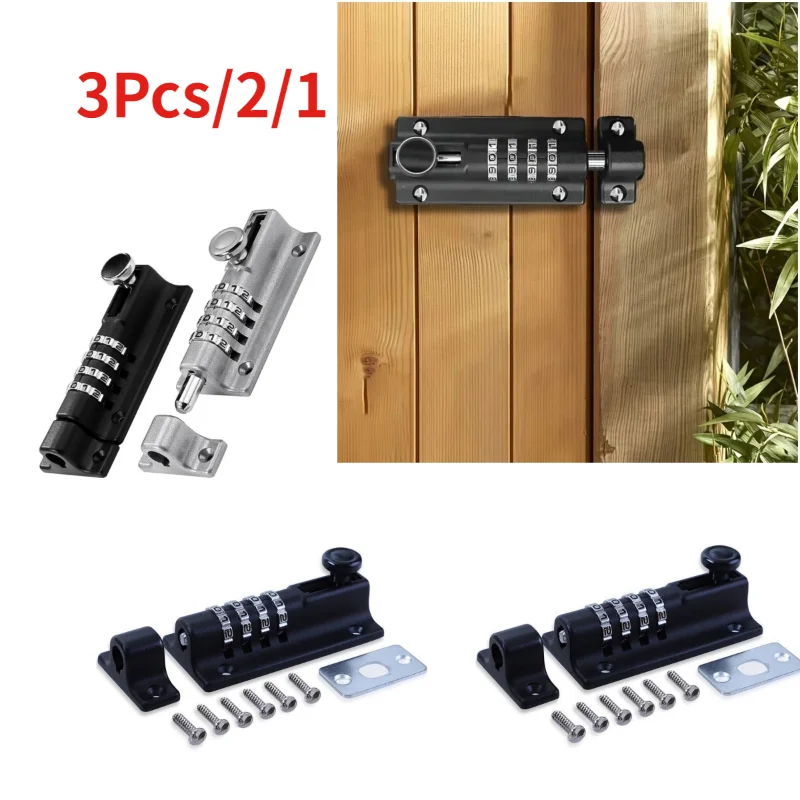 3-1Pcs-Security-Zinc-Alloy-Anti-Theft-Bolt-Mechanical-Digital ...
