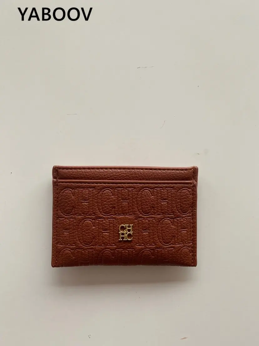 CHHC 럭셔리 범용 카드 지갑, 짧은 매트 지갑, 휴대용 은행 신용 카드 홀더 돈 지갑, CHHC 새로운 스타일 ...