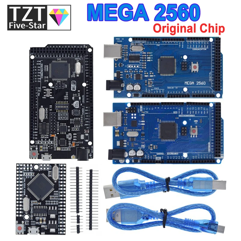 Mega2560 Atmega16u2 / Pro Mini Mega 2560 Mega+wifi R3 Atmega2560 Chip Ch340g For Arduino Uno R3 ...