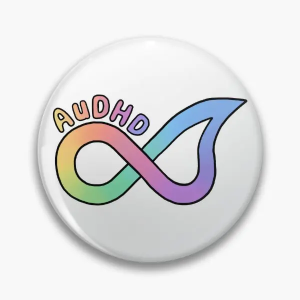 Audhd Symbol Adhd Butterfly Autism In Soft Button Pin Women Fashion ...