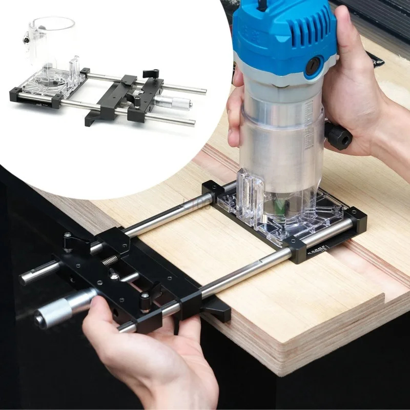 Slotted-Bracket-Woodworking-Desktop-Chute-Guide-Making-Tool-Carpentry ...