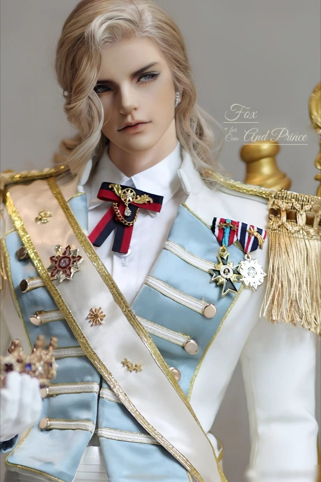 Oueneifs Heden BJD Doll Head SD 1/3 Resin 72cm Art Toys Men's Suit ...