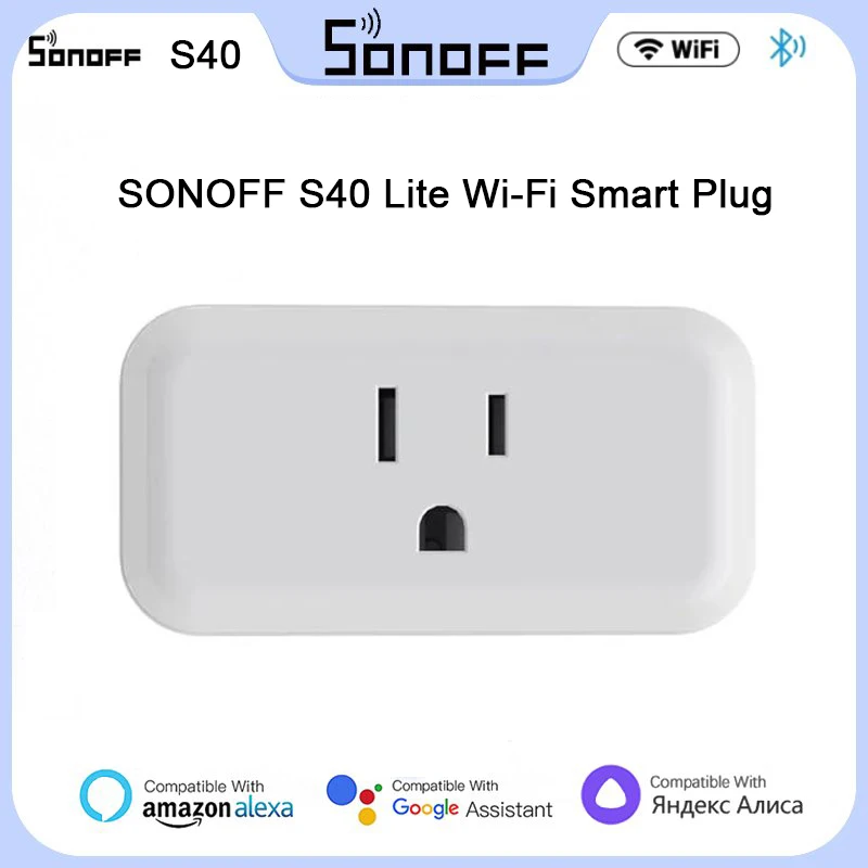 SONOFF-S40-Lite-Wi-Fi-Smart-Plug-With-Power-Consumption-Monitor-Smart ...